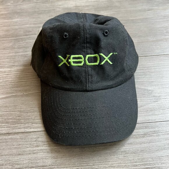 Xbox | Accessories | Y2k Promotional Xbox Embroidered Microsoft Black ...